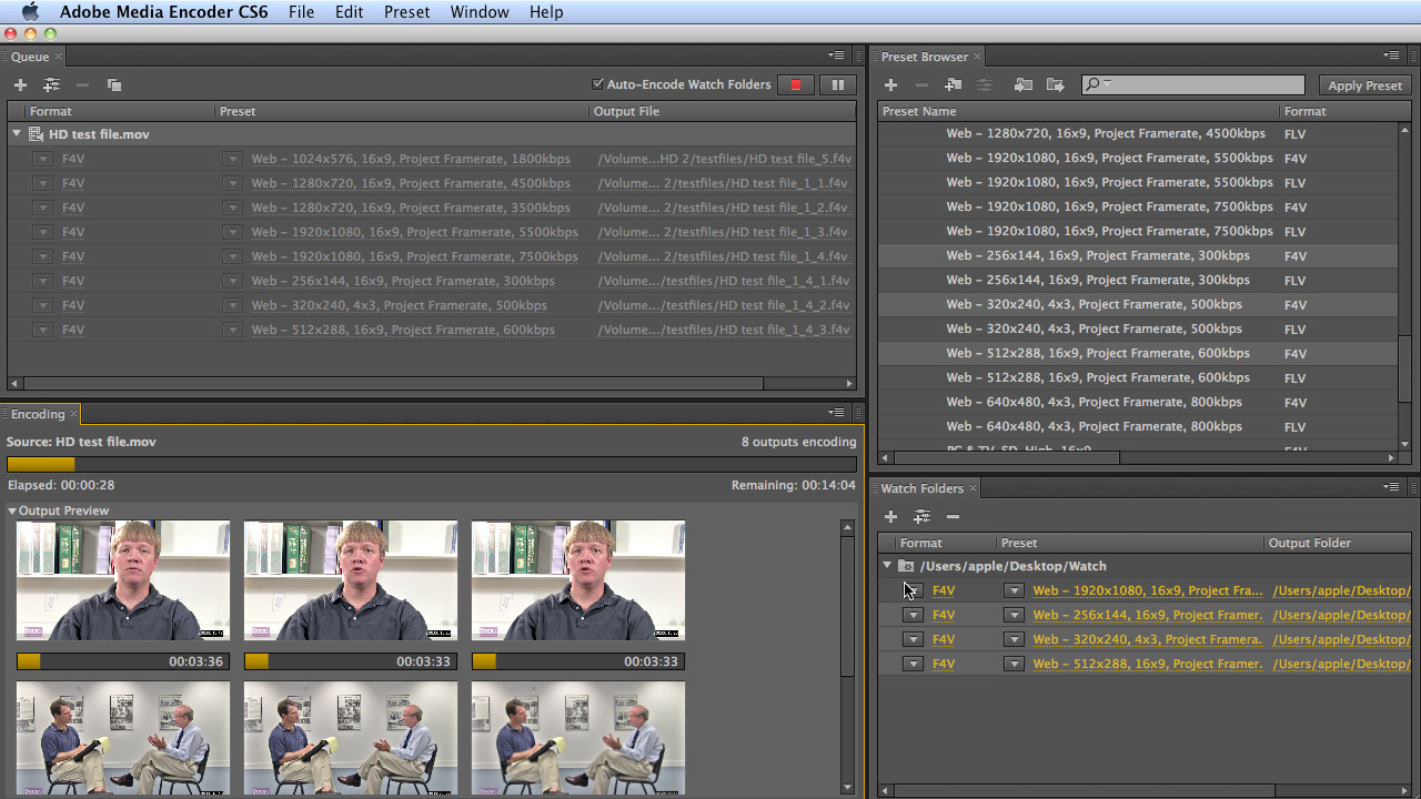 Tutorial Adobe Media Encoder CS6 UPDATED Streaming Media Producer